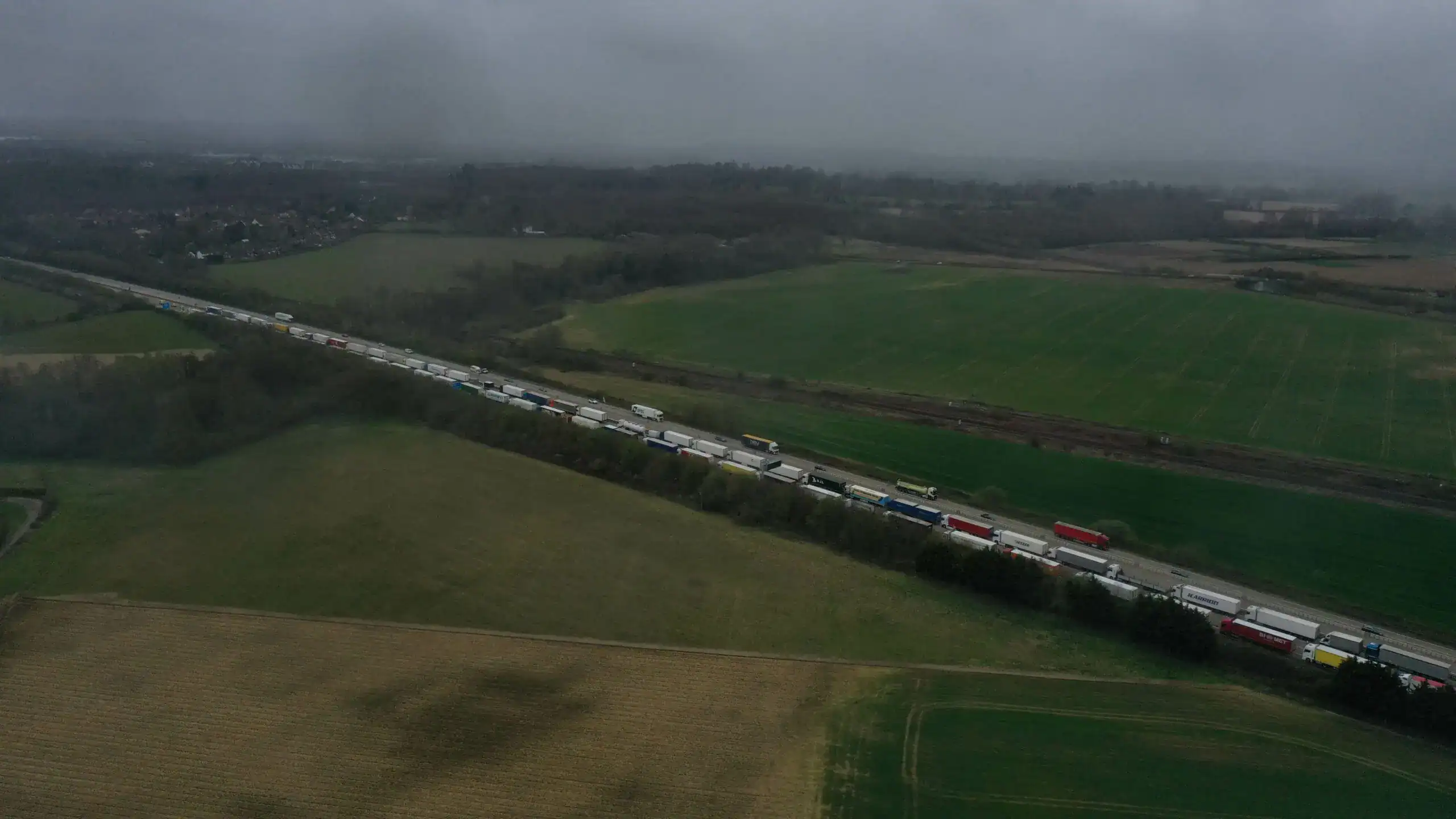 The M20 Operation Brock contraflow has been activated with six miles of ...