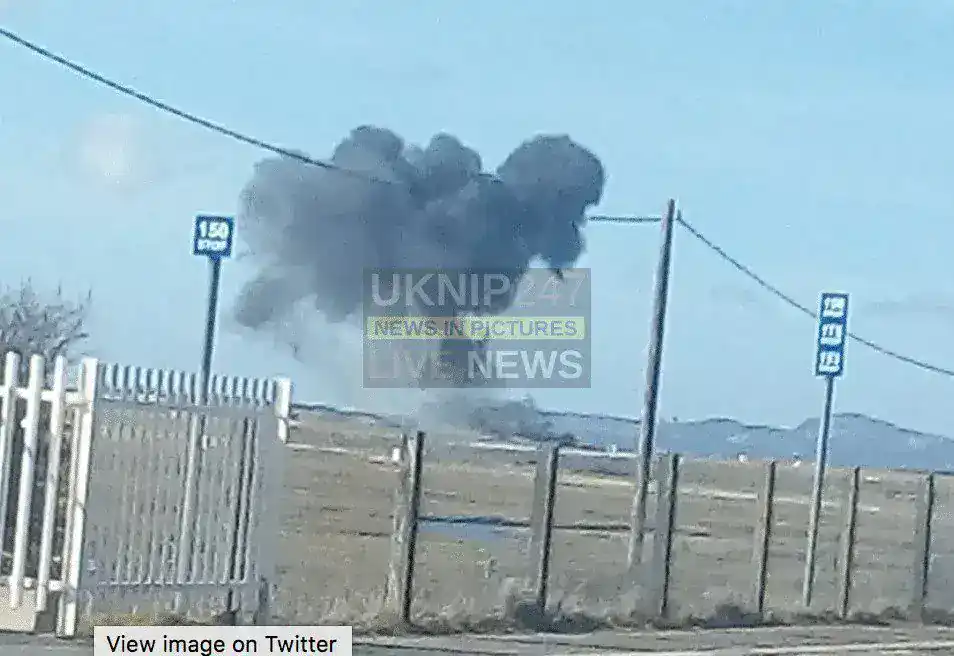 Red Arrows Engineer Killed in North Wales Plane Crash - UK News in Pictures