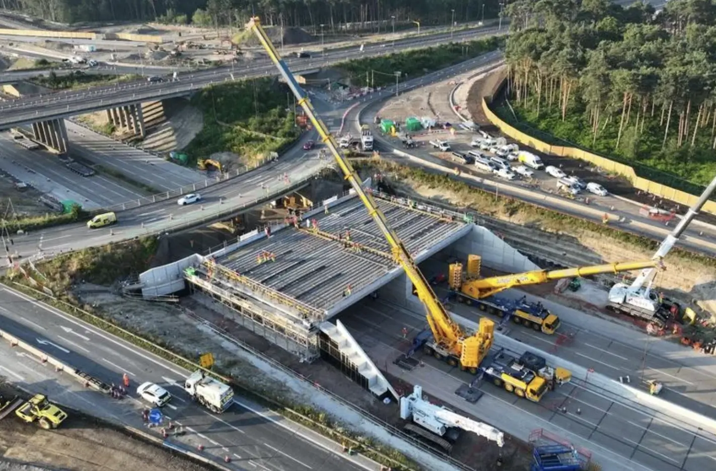 Major M25 Closure Begins Tonight for Bridge Demolition Work - UK News ...
