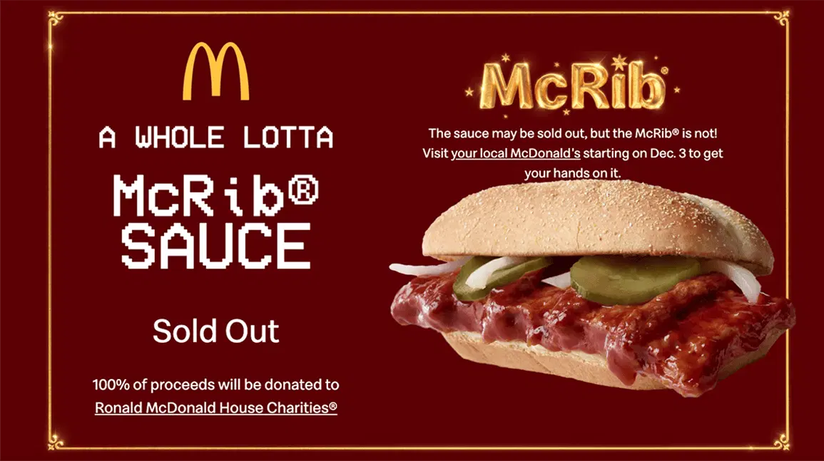 McDonald’s McRib Spotted in UK Supermarket After Being Pulled From ...