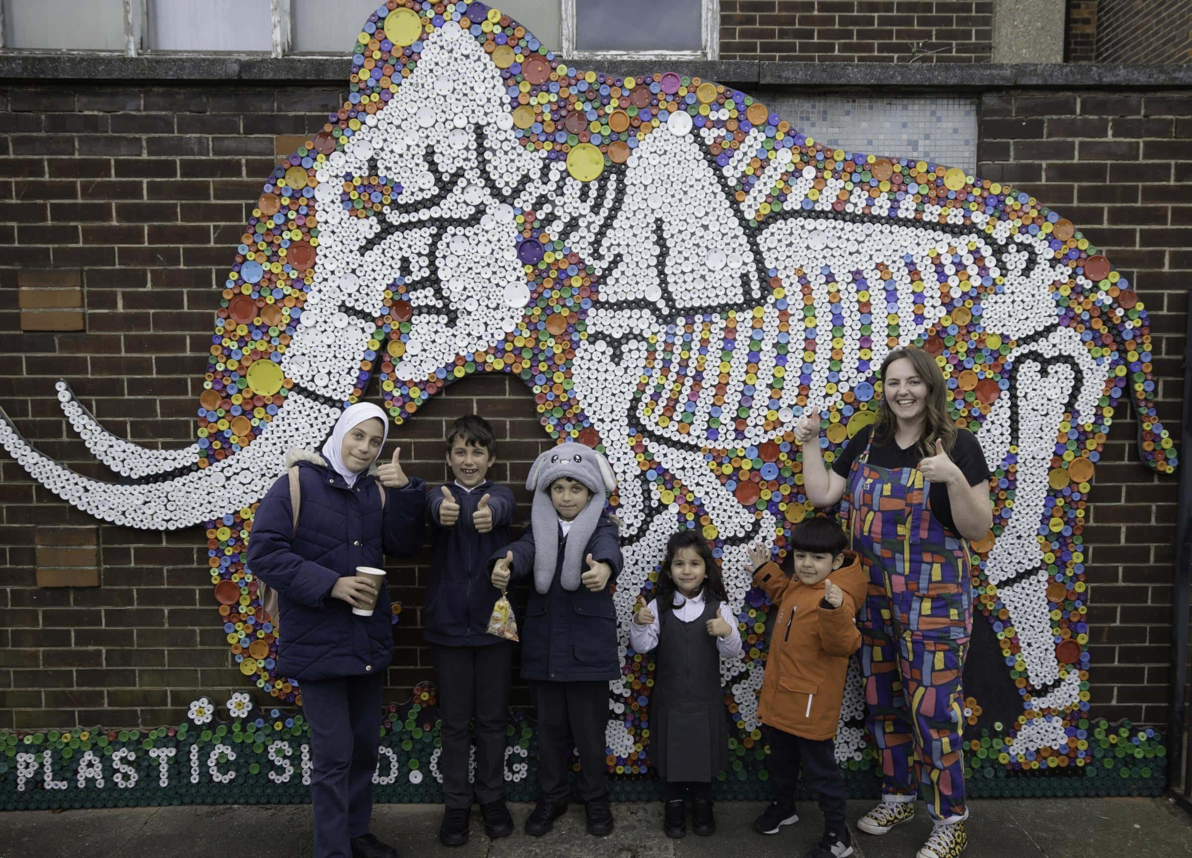 Ilford Pupils Bring Prehistoric Mammoth Back to Life with Colourful ...