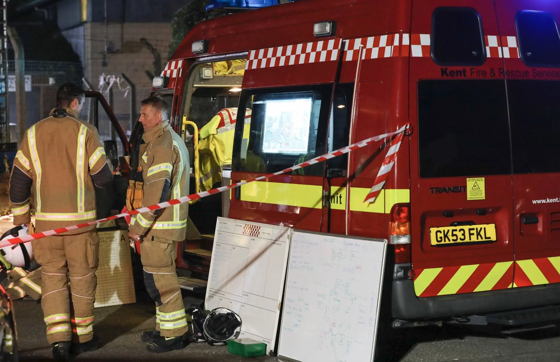 Fire Crews Tackle Unattended Bonfire in Dover as Fire Safety Warning ...