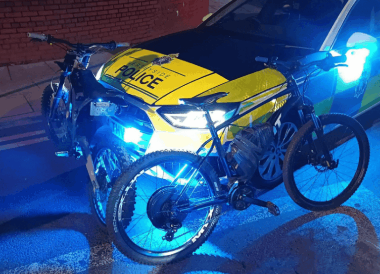 Surron Rider Arrested After Helicopter Pursuit in Merseyside %sep% UKNIP