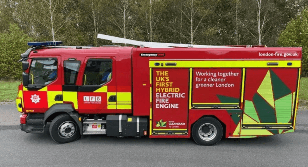 UK’s First Electric Fire Engine Still Unused Three Years After Launch ...