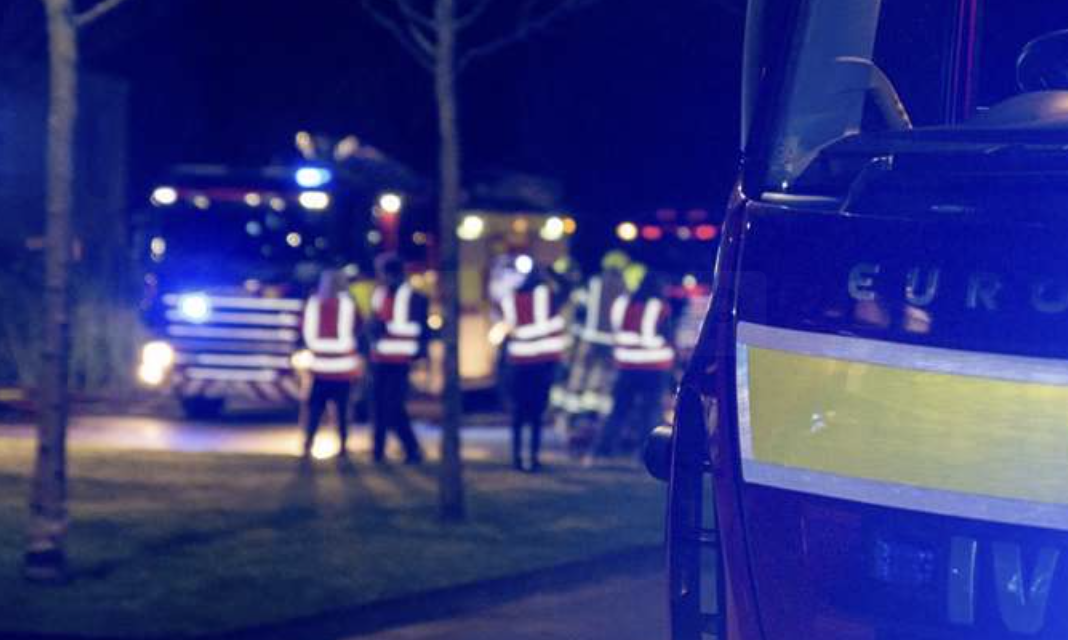 Roof Fire in Westgate Extinguished by Fire Crews - UK News in Pictures