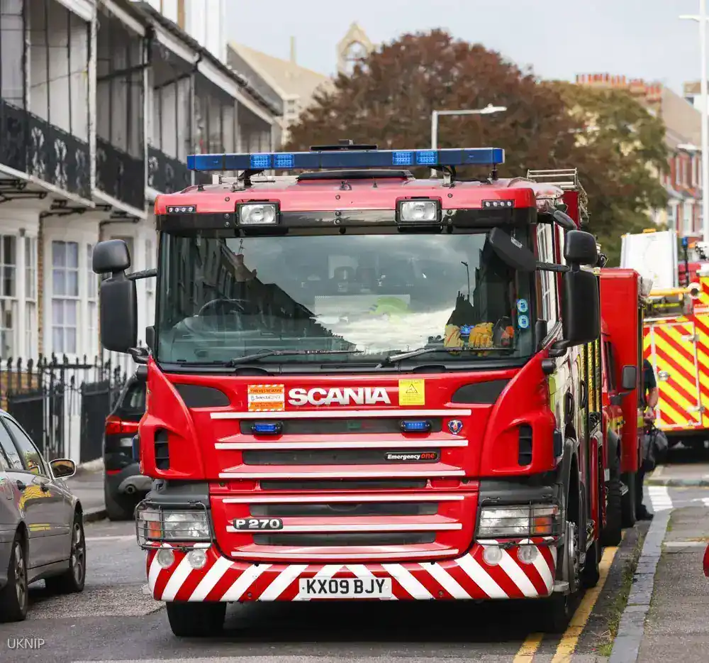 One Person Treated After Shed Fire in Maidstone %-% UKNIP